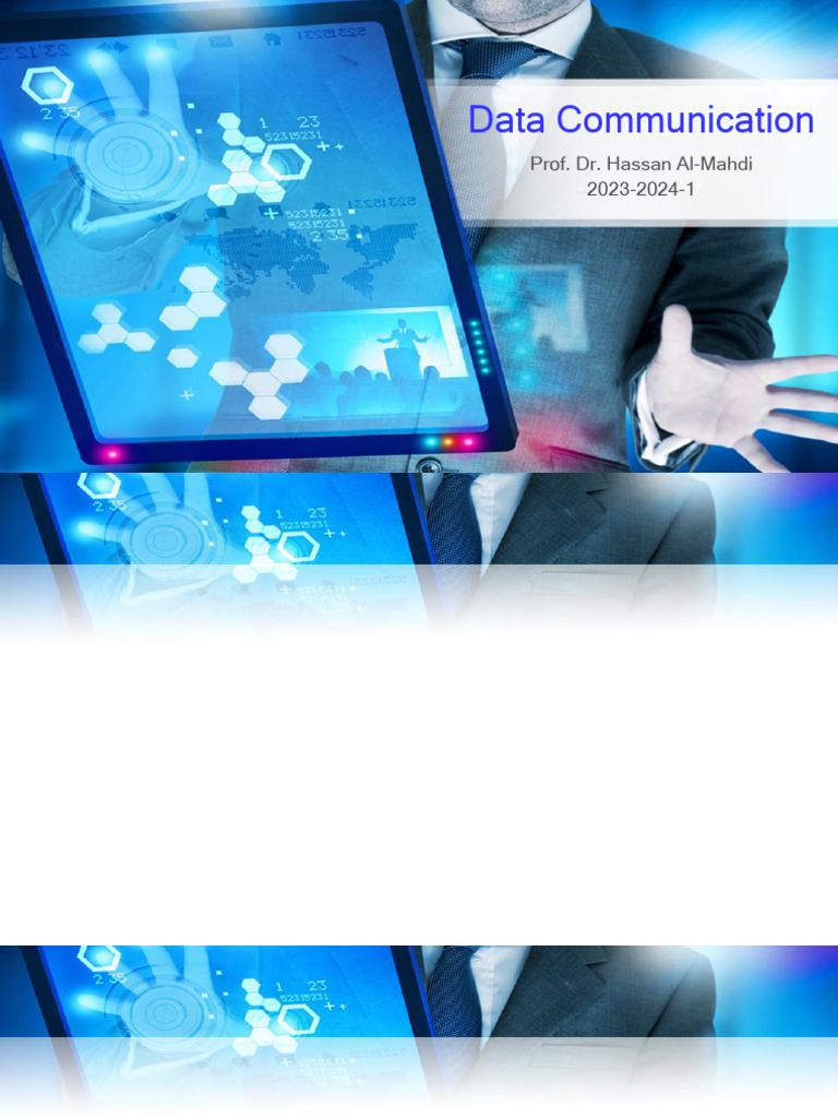 Data Communication Course Overview | PDF | Computer Network | Network ...