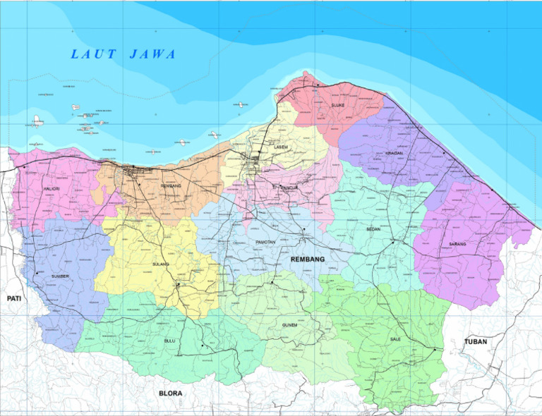 Peta Rembang | PDF