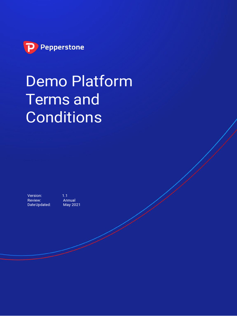 Pepperstone Demo Terms and Conditions | PDF | Business Law | Private Law