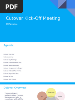 Cutover Plan v2 | PDF
