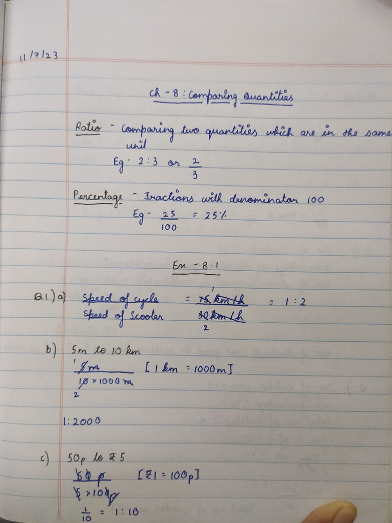 Comparing Quantities | PDF