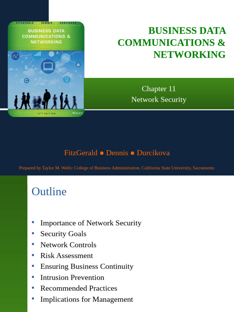 11. Network Security | PDF | Public Key Cryptography | Encryption