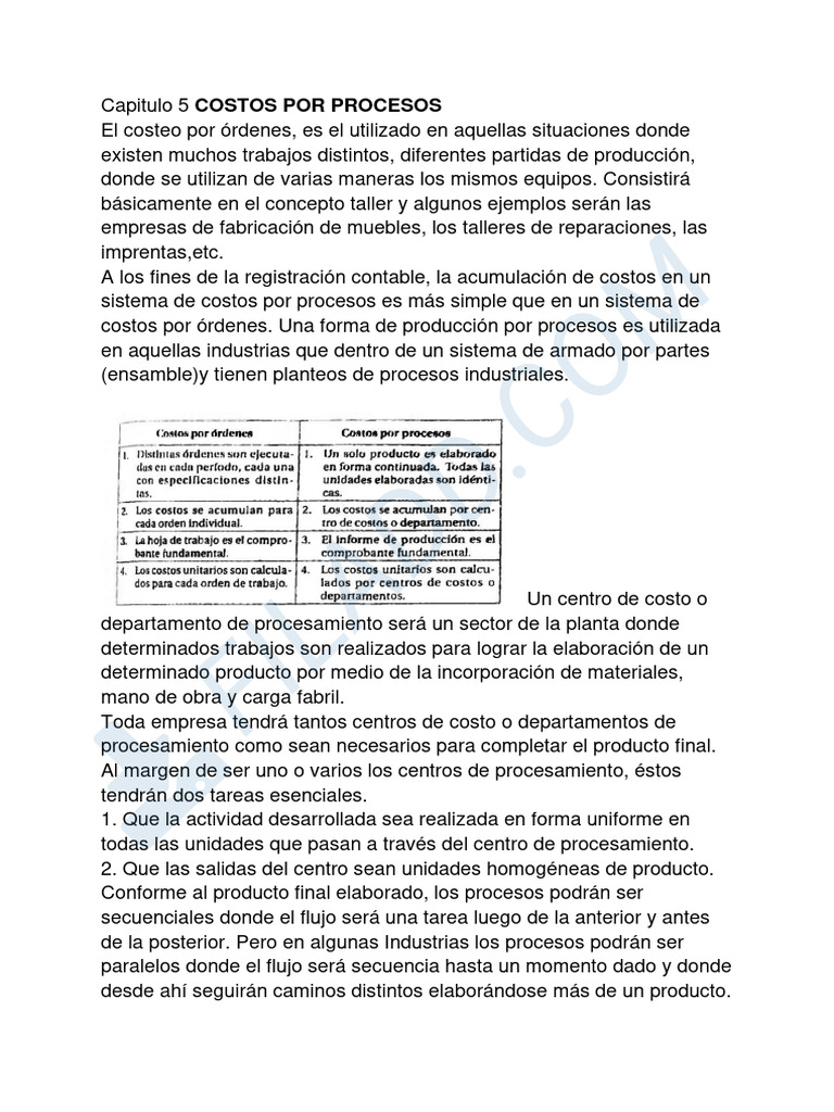 COSTOS 2p | PDF | Lean Manufacturing | Mercado (economía)