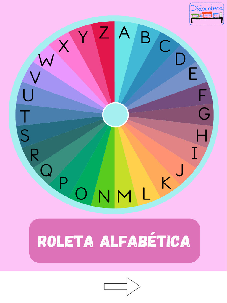 Roleta Alfabética - Didacoteca UFRGS_2024 | PDF