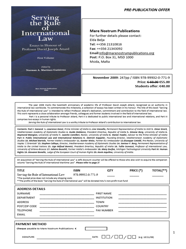 Serving the Rule of Maritime Law | PDF | Law Of The Sea | Justice