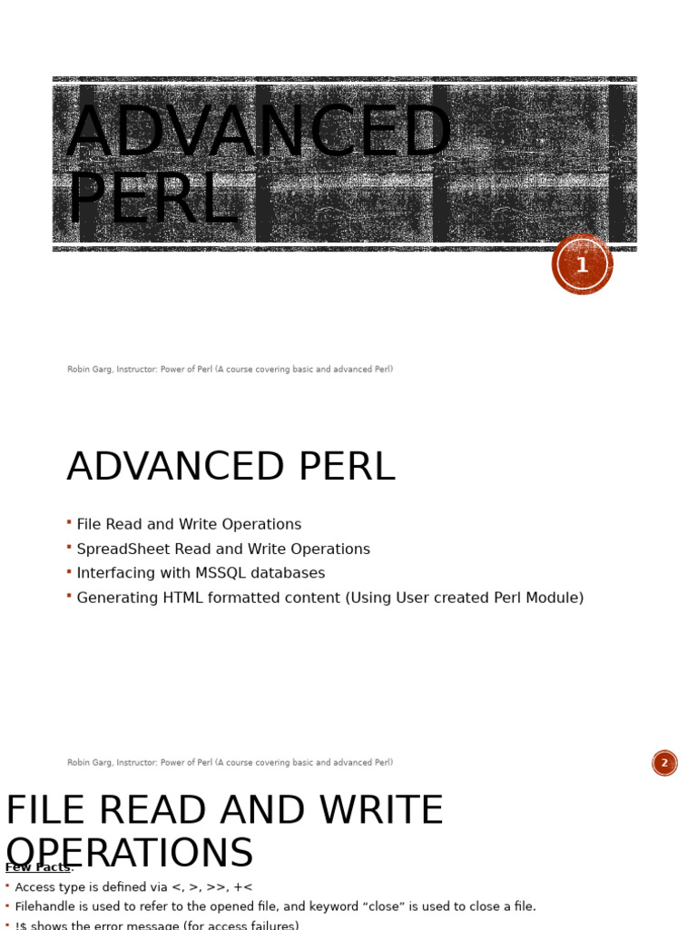 6 +Advanced+Perl | PDF