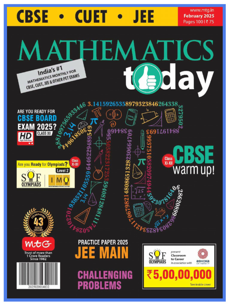 Mathematics Today Feb 2025 | PDF