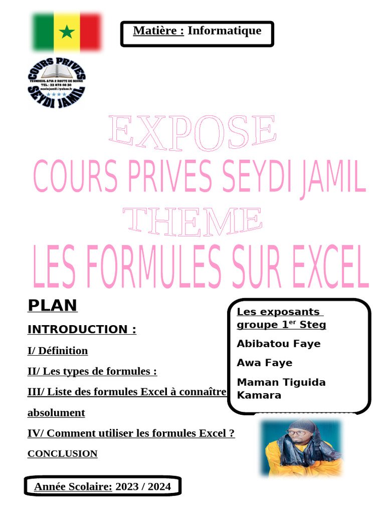 Formules Excel Essentielles 2023 | PDF | Microsoft Excel | Feuille de ...
