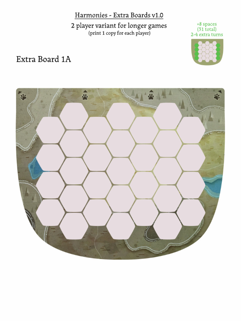Harmonies Extra Boards v1.0 | PDF
