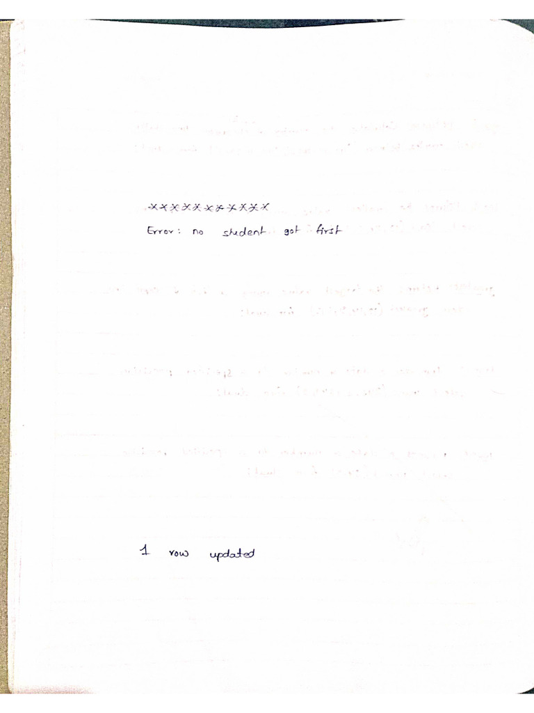 DBMS 5-11 Exercises | PDF