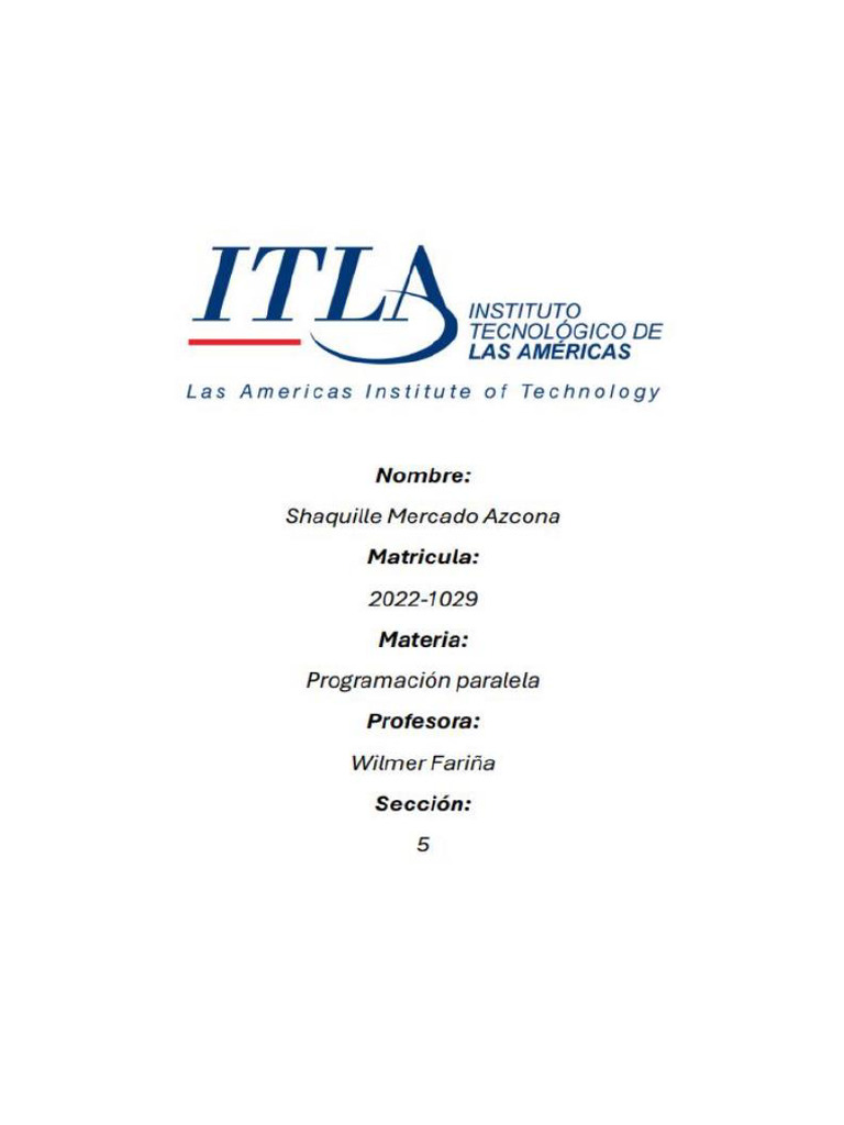 Ejemplo programacion multihilo | PDF