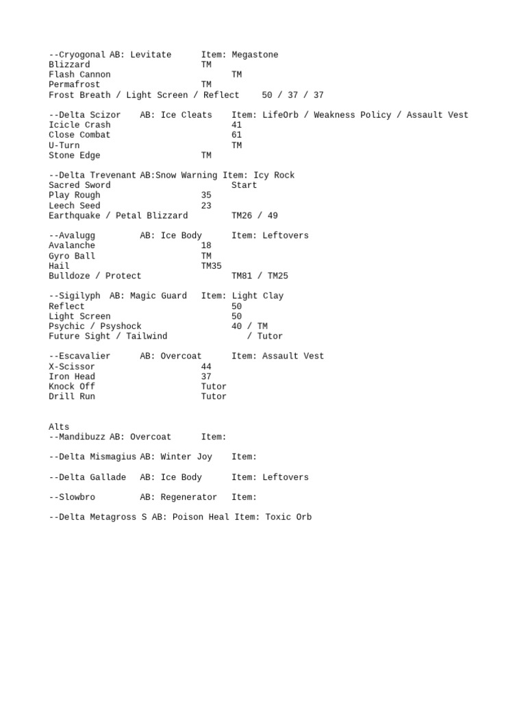 Sandstorm Team v2 | PDF