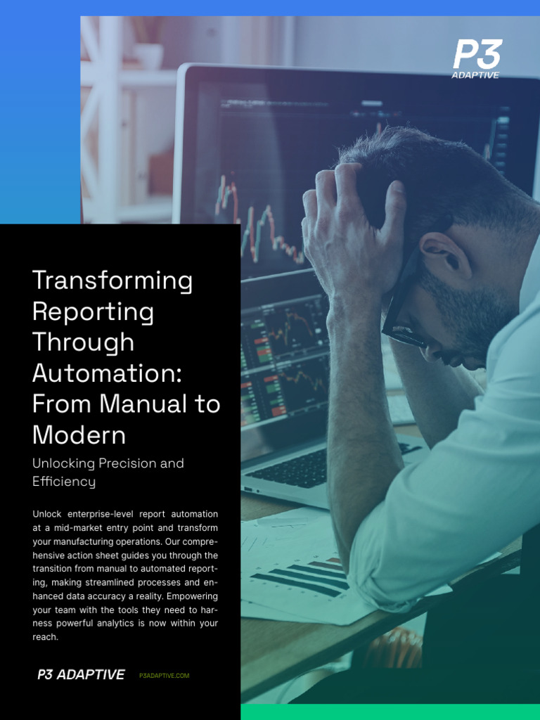 P3 Action Sheet Transforming Manual Reporting WEB | PDF | Automation ...