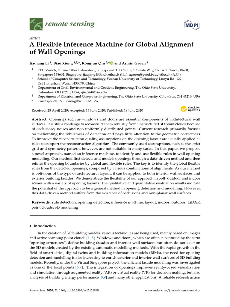 A Flexible Inference Machine For Global Alignment | PDF | Lidar ...