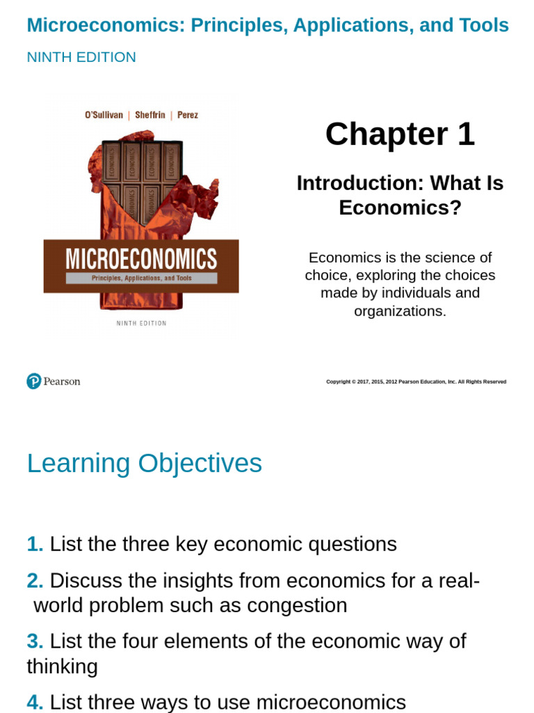 Osp Micro9e Ch01 | PDF | Economics | Microeconomics