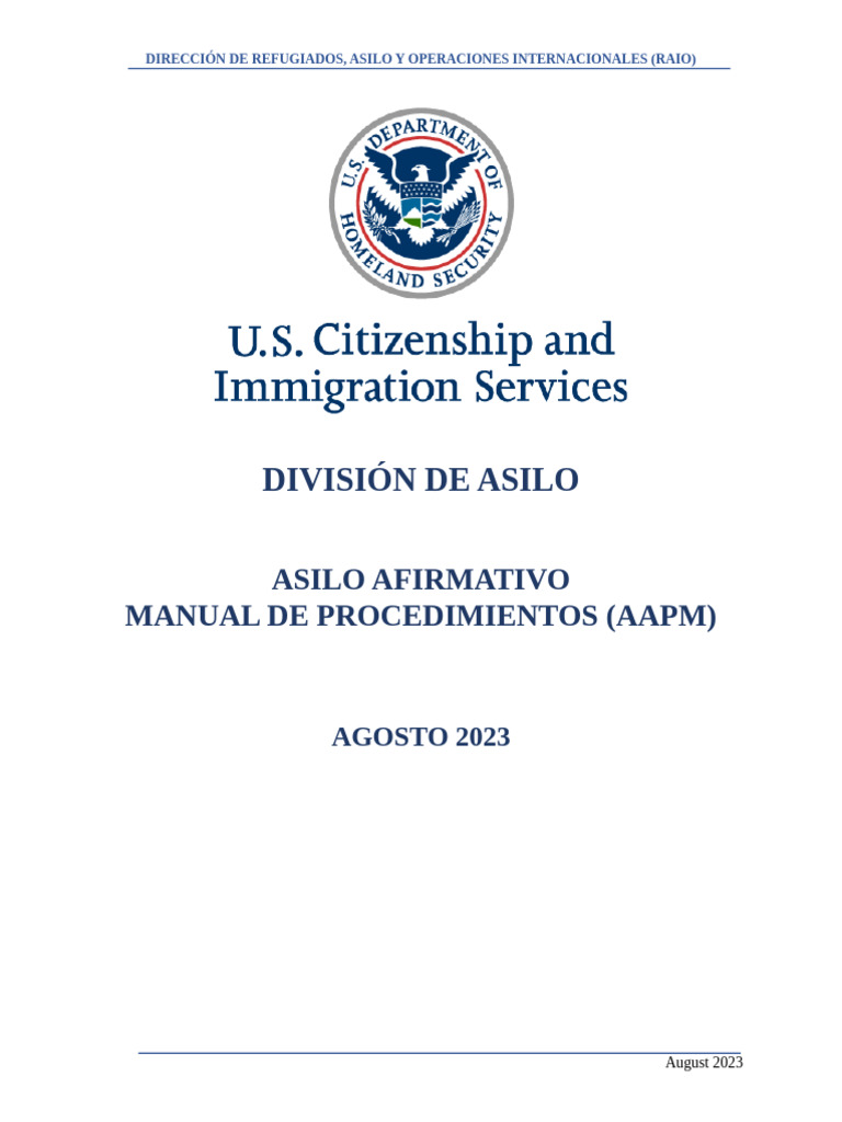 Division de Asilo | PDF