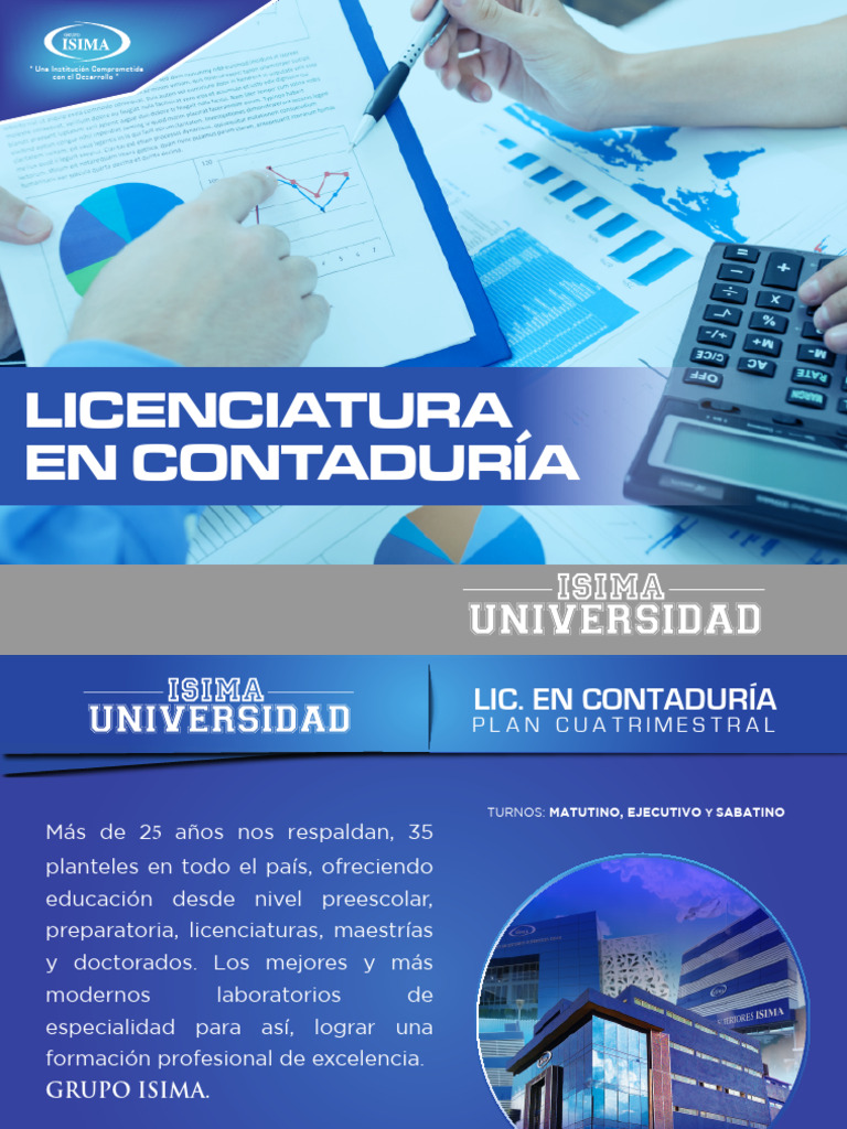 Lic Contaduria Generico | PDF | Contabilidad | Teneduría de libros