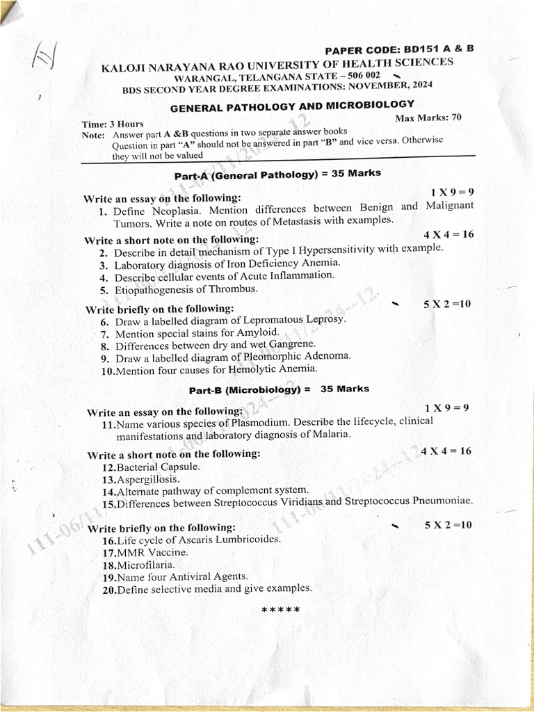 Gen. Path and MicroB. | PDF