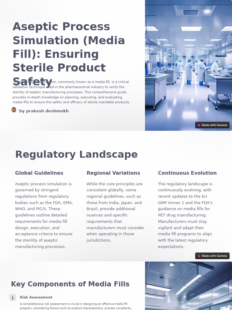 Aseptic Process Simulation Guide | PDF | Environmental Monitoring ...