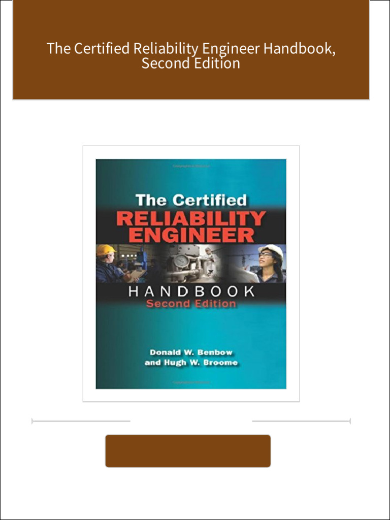 The Certified Reliability Engineer Handbook, Second Edition | PDF ...