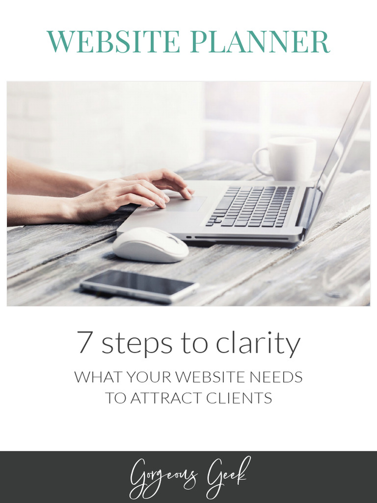 Gorgeous Geeks 7 Step Website Strategy To Connect Convert | PDF