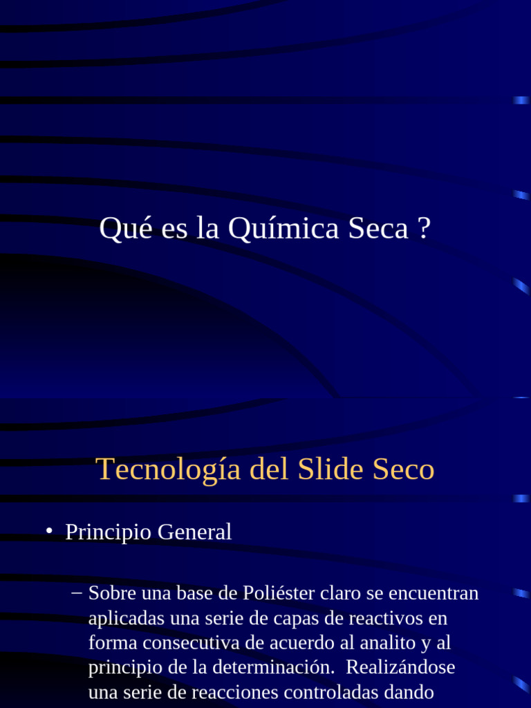 Demostracion Quimica Seca | PDF | Espectrofotometria | Ligero