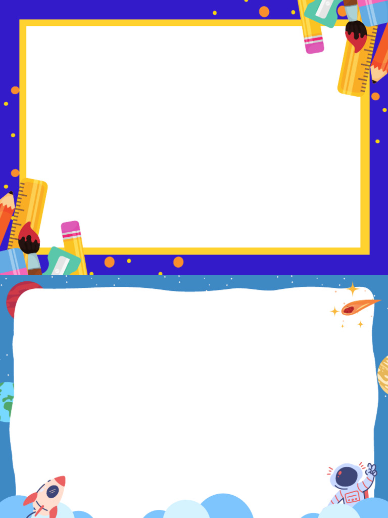 A4 Landscape Border | PDF