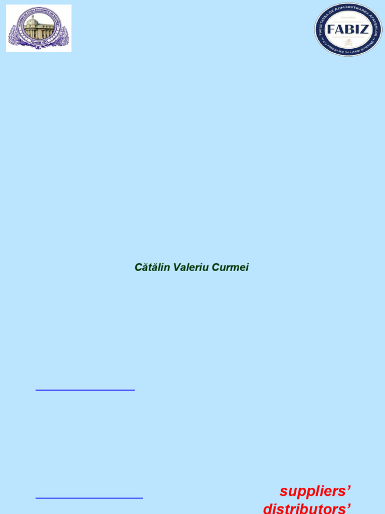 GVC Course No. 8 - Delivering Value.2024 | PDF | Retail | Logistics