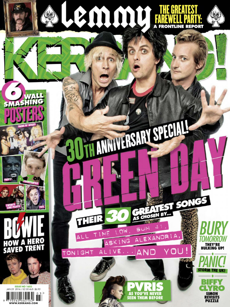 Kerrang! Magazine - 23 January 2016 | PDF | Musical Groups | Musicians