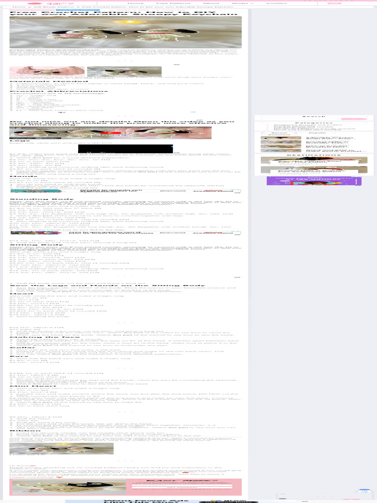 Free Crochet Pattern How To DIY Your Own Adorable Snoopy Keychain - Chubbiesbyash | PDF ...