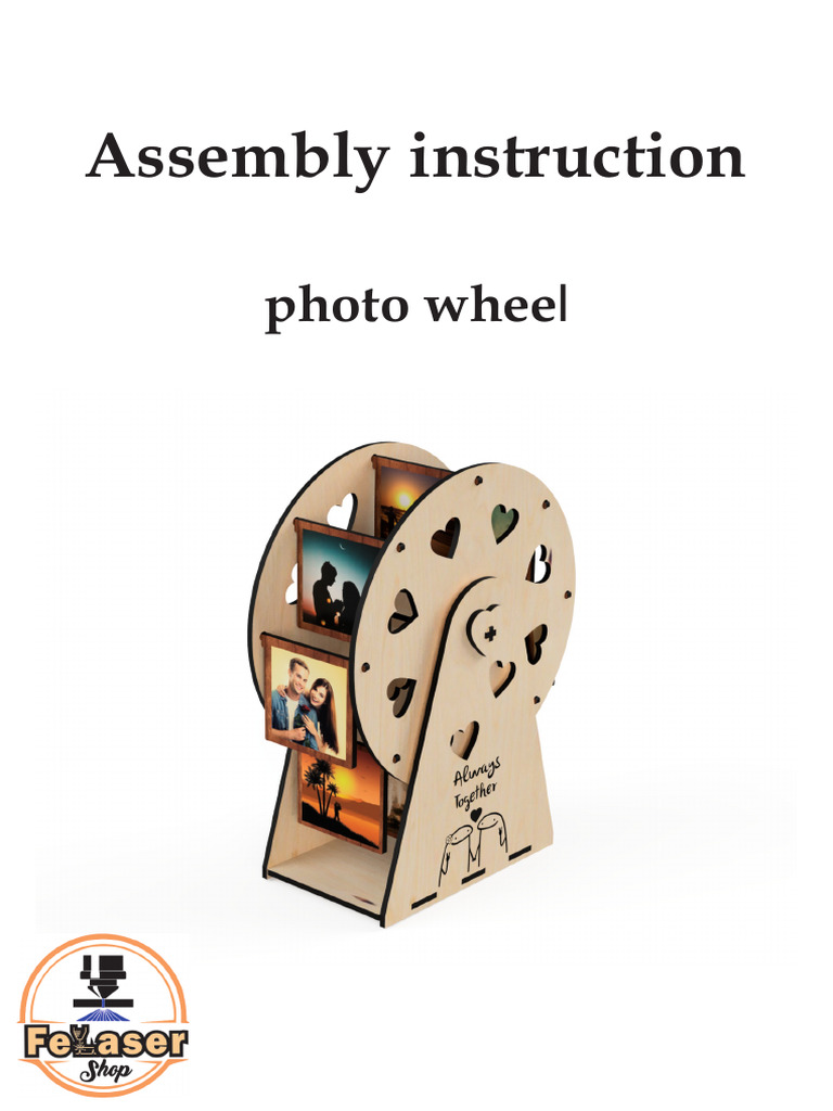 Photo Wheel Assembly Instructions | PDF