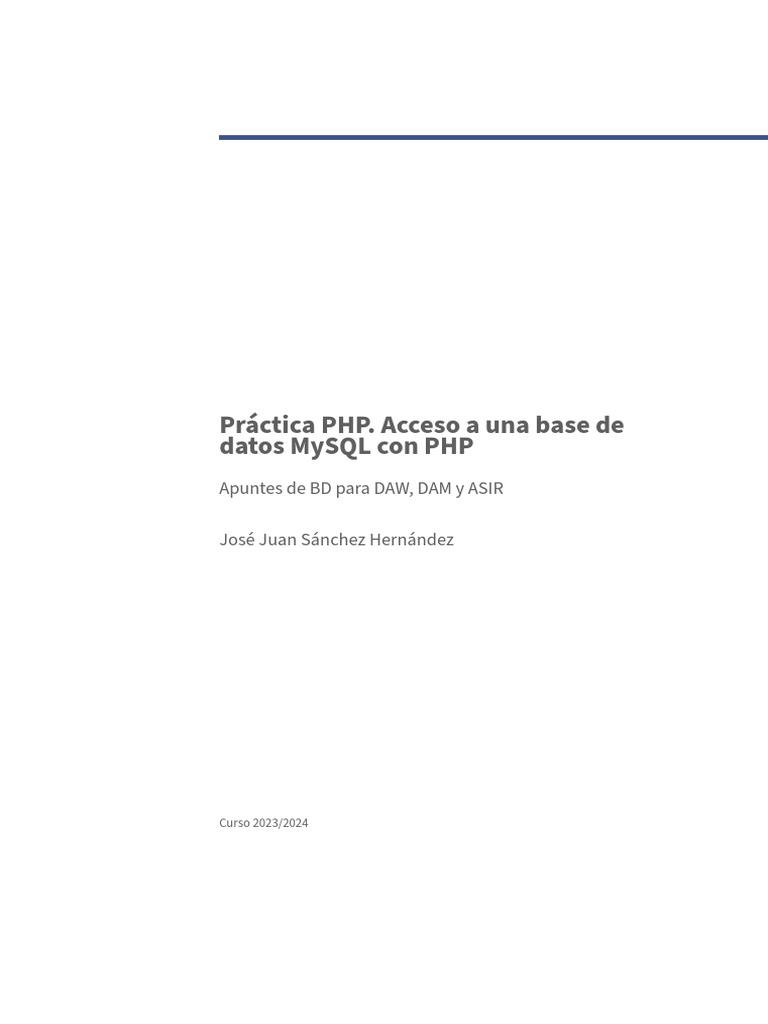 CRUD | PDF | Php | Mi sql