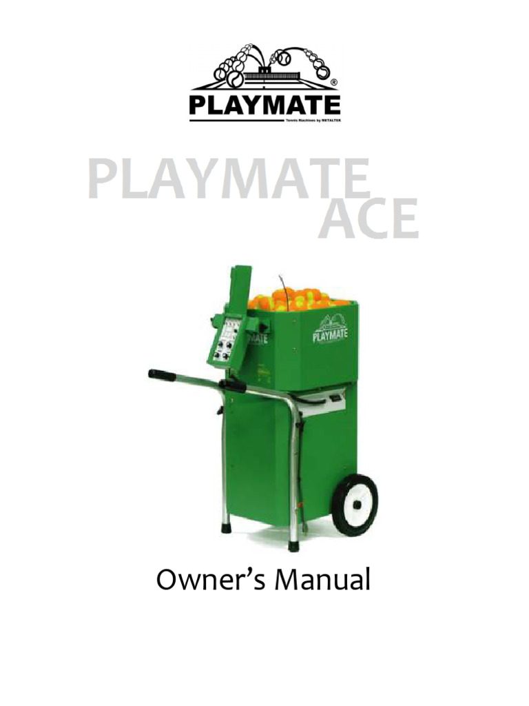 Playmate Ace Ball Machine-2012 | PDF | Switch