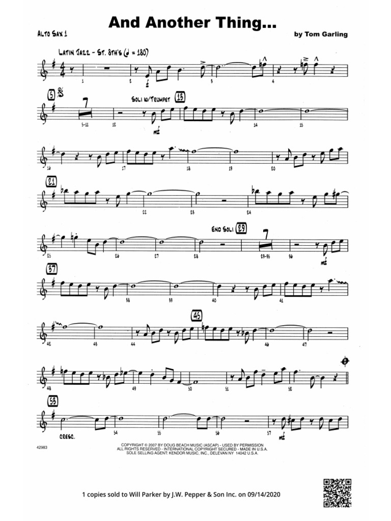 And Another Thing Alto 1 | PDF