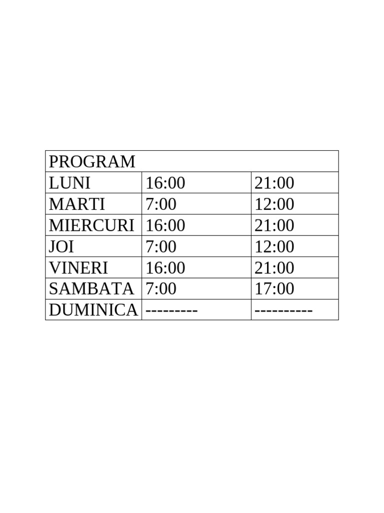Tabel Program Arsitektural | PDF
