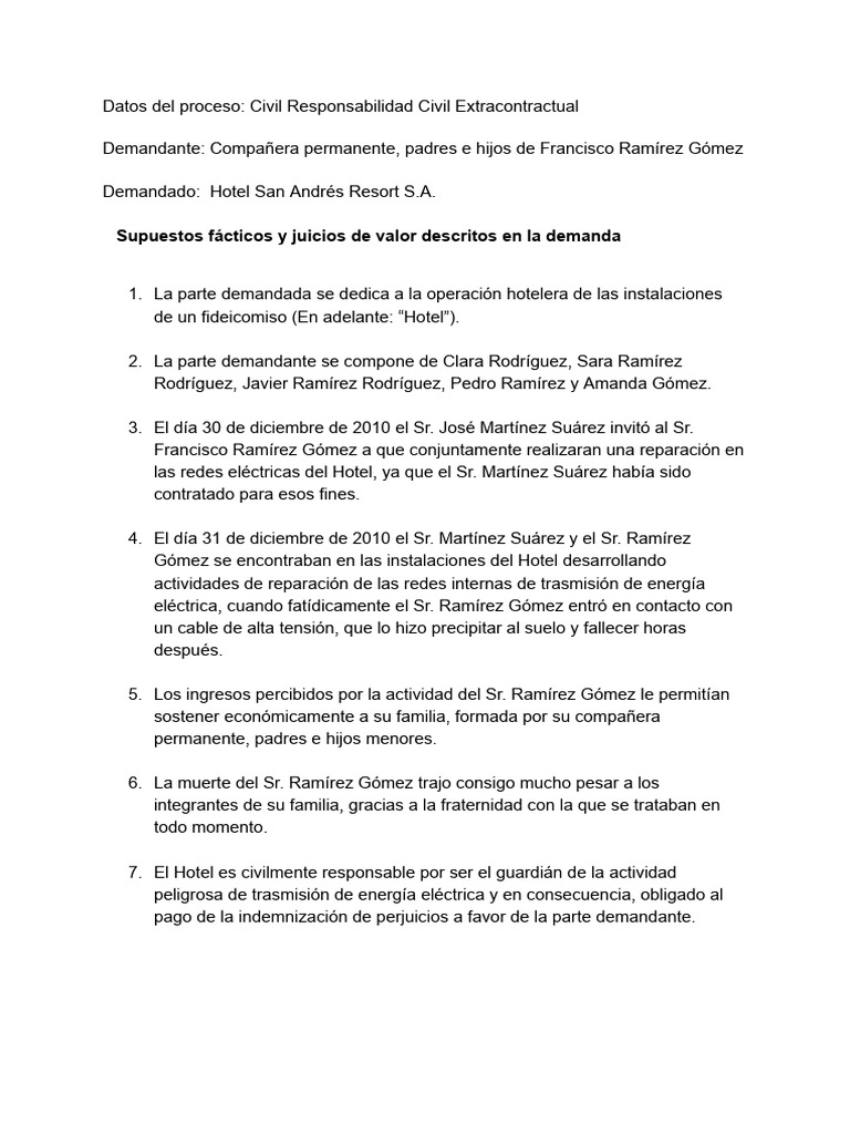 Caso Prueba | PDF