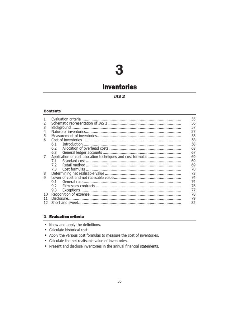 IAS 2 - Additional Notes | PDF | Cost Of Goods Sold | Inventory