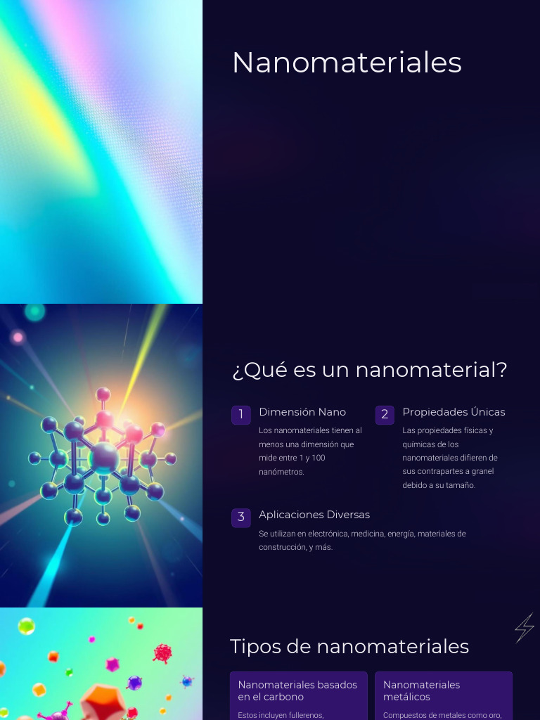 Guía Completa de Nanomateriales | PDF | Nanomateriales | Nanotecnología