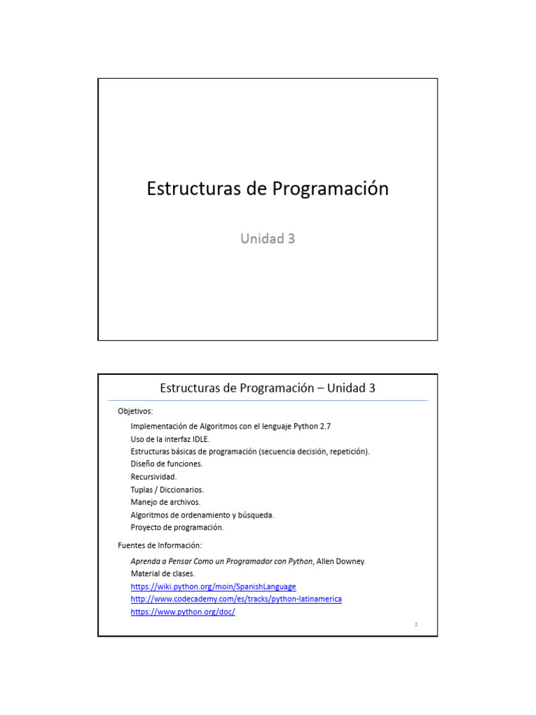 EPR-u3 | PDF | Python (lenguaje de programación) | Variable (informática)