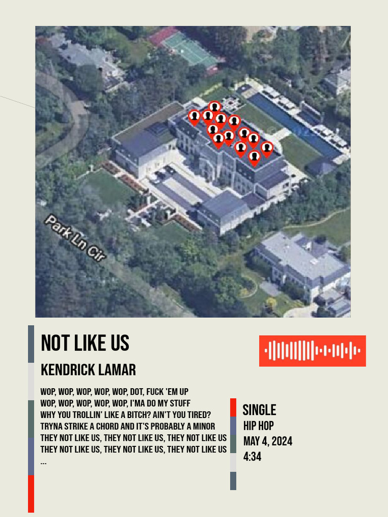 Kendrick Lamar's "Not Like Us" Lyrics | PDF