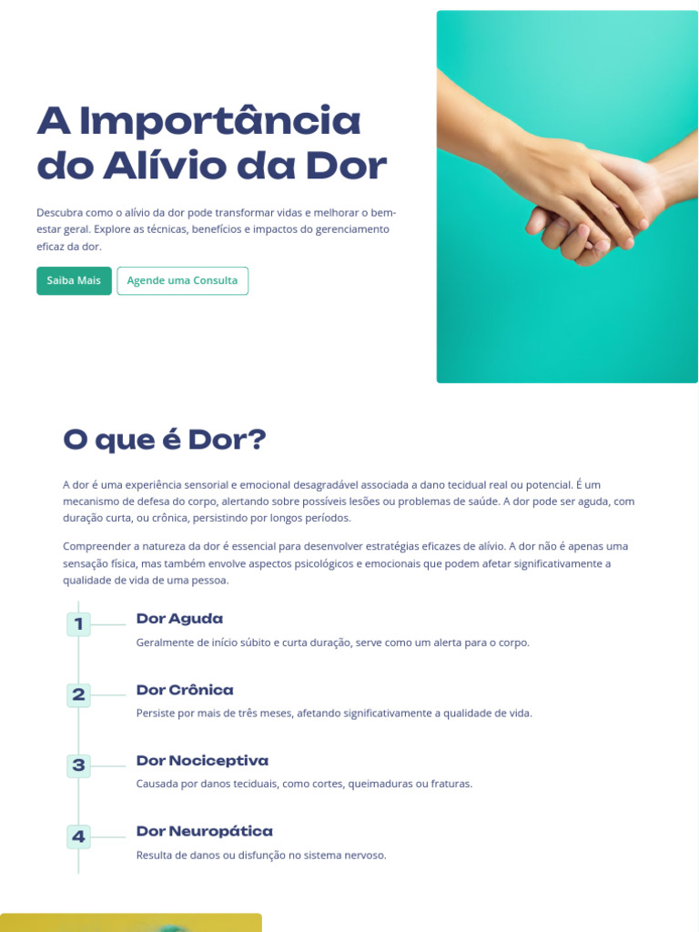 A-Importancia-do-Alivio-da-Dor | PDF | Dor | Acupuntura