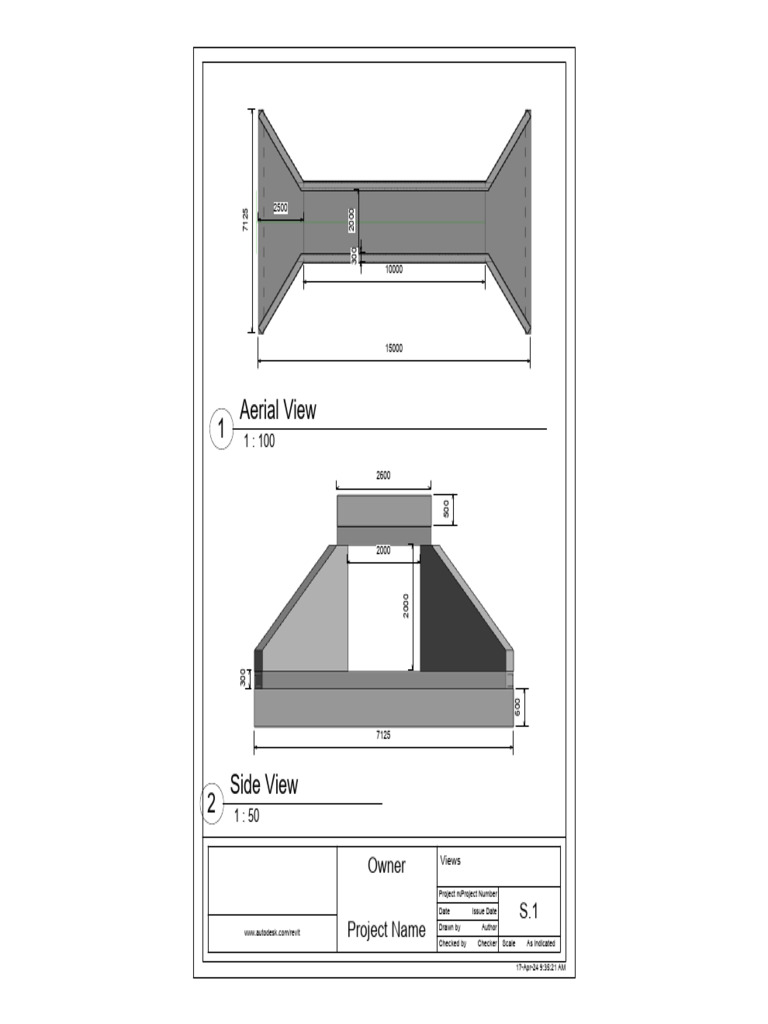 Culvert Drawing, Design | PDF