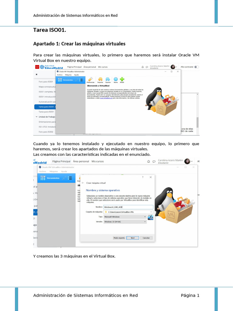 Acero Martín Carolina ISO Tarea01 | PDF