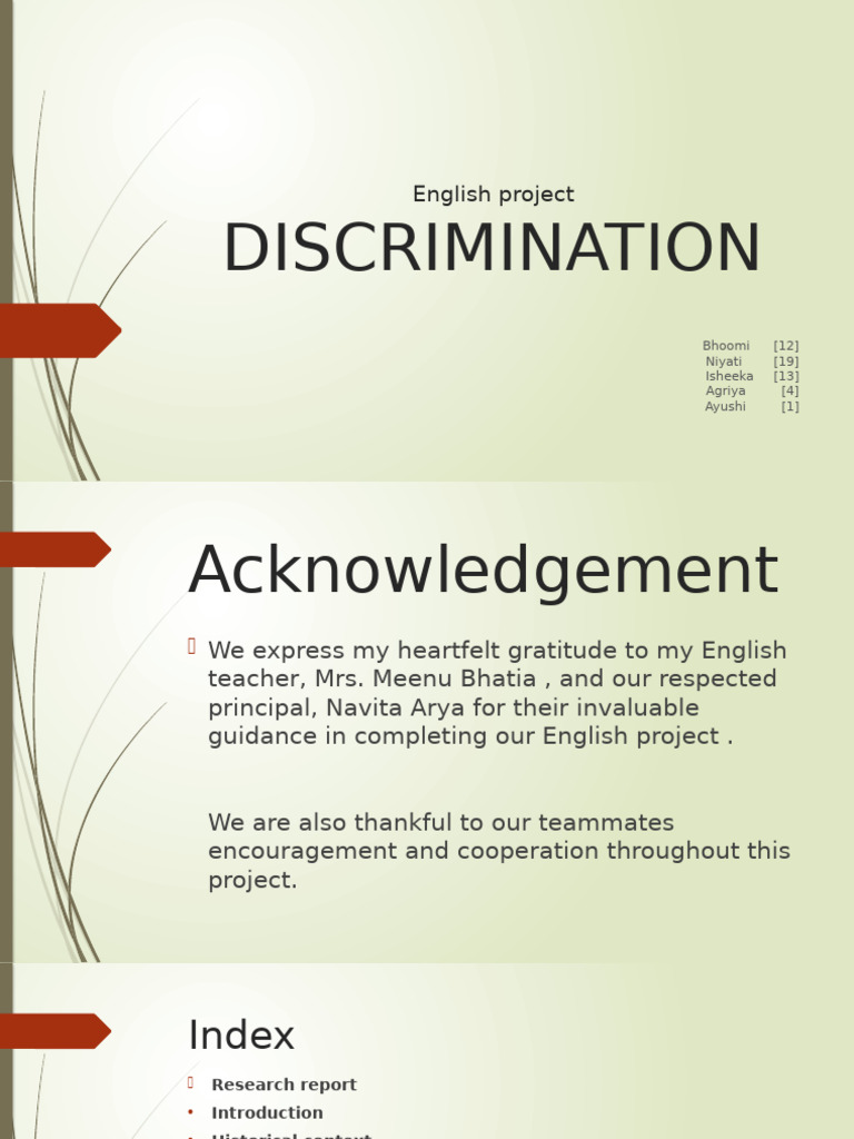 English Project | PDF