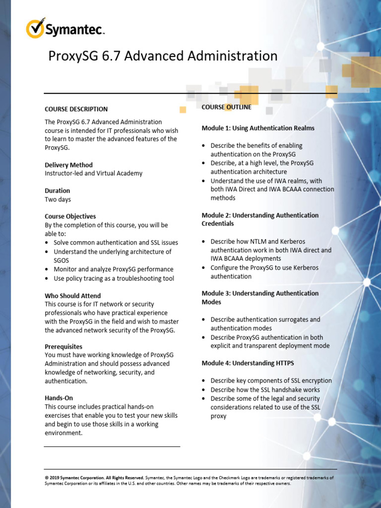 Proxysg 6.7 Advanced Administration en | PDF | Transport Layer Security ...