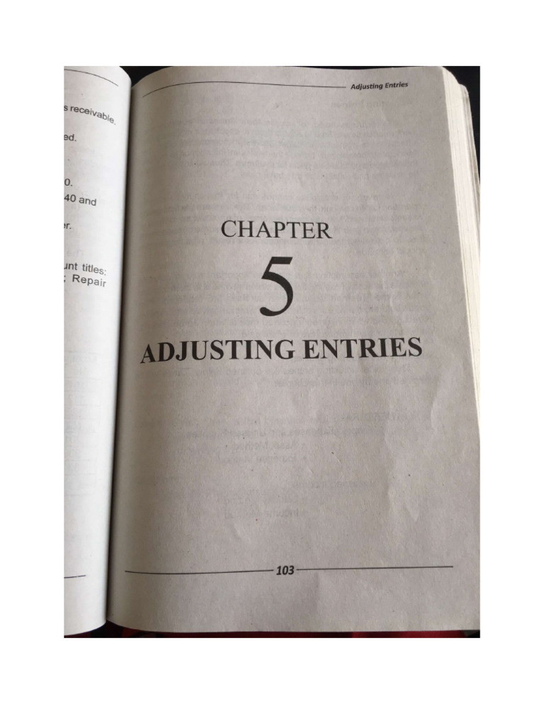 Chapter 5 (ACCTG 11) | PDF