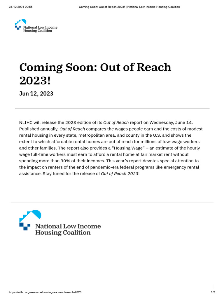 Out of Reach 2023 | PDF