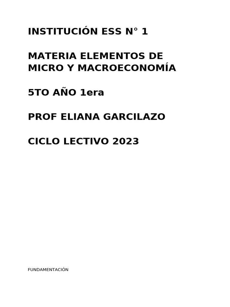 Elementos de Micro y Macro | PDF | Microeconomía | Mercado (economía)