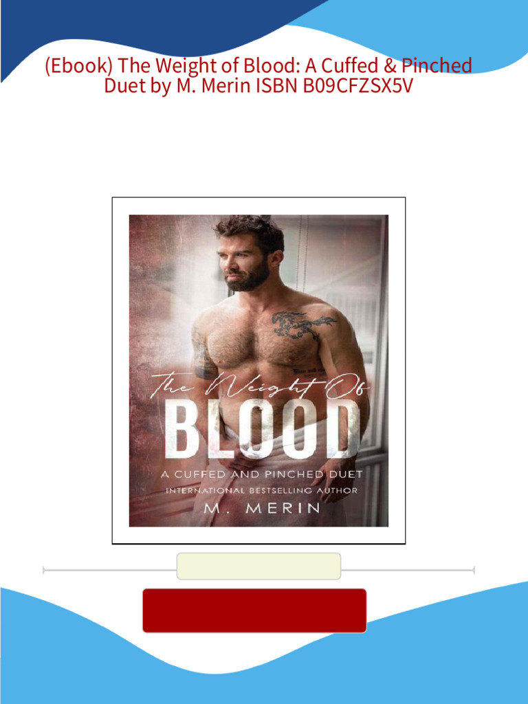 (Ebook) The Weight of Blood: A Cuffed & Pinched Duet by M. Merin ISBN ...