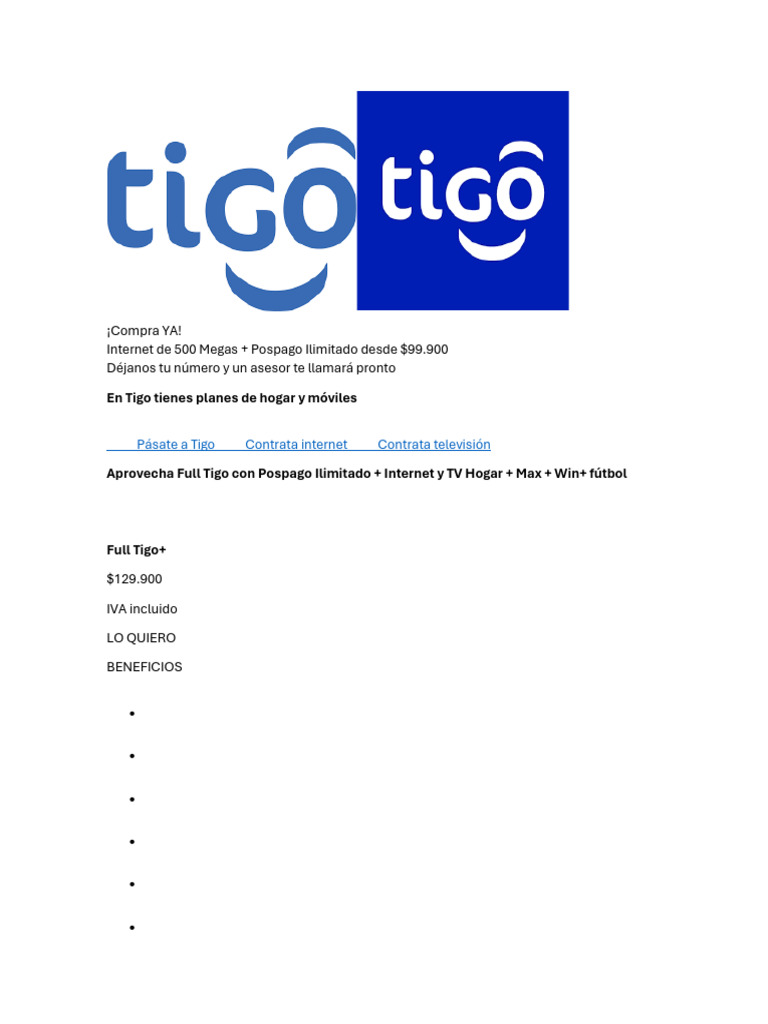 Tigo Observaciones Aula | PDF